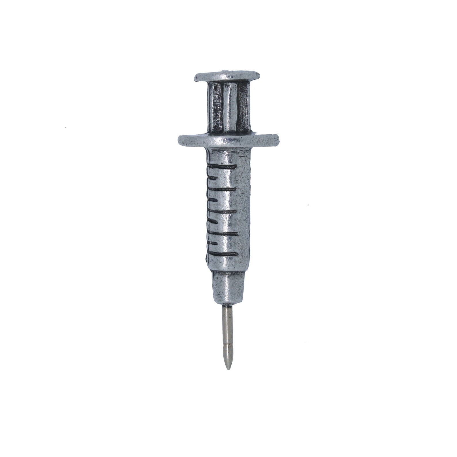 Syringe Lapel Pin - CC427- White Coat Pins for Nurses and Doctors ...