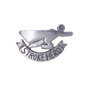 Stroke Hero Lapel Pin- CC715- Stroke Awareness Pins for Doctors, Nurses ...