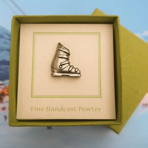 Ski Boot Lapel Pin - CC225- Downhill Skiing Gifts and Pins, Winter ...