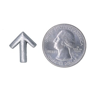 Directional Arrow Lapel Pin- CC611- Up, Directions, Navigation, and ...