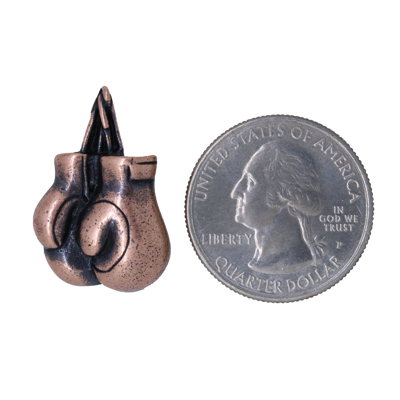 Boxing Gloves Copper Dipped Pewter Lapel Pin CC274C Boxing, Boxer ...