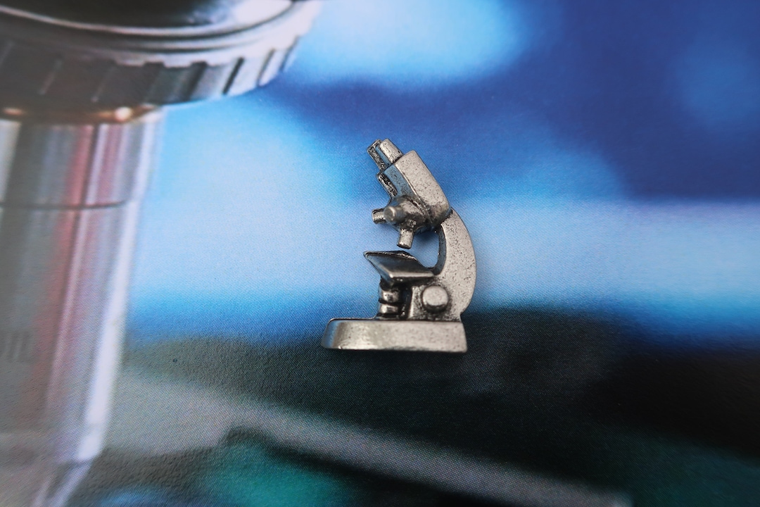 Stereo Microscope Lapel Pin - CC384- Science and Science Teacher Pins ...