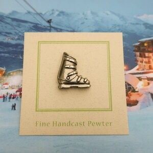 Ski Boot Lapel Pin - CC225- Downhill Skiing Gifts and Pins, Winter ...