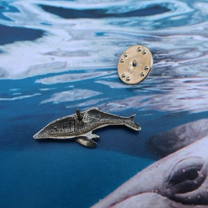 Humpback Whale Pewter Lapel Pin CC588 Humpback Whale, Whales, Ocean ...