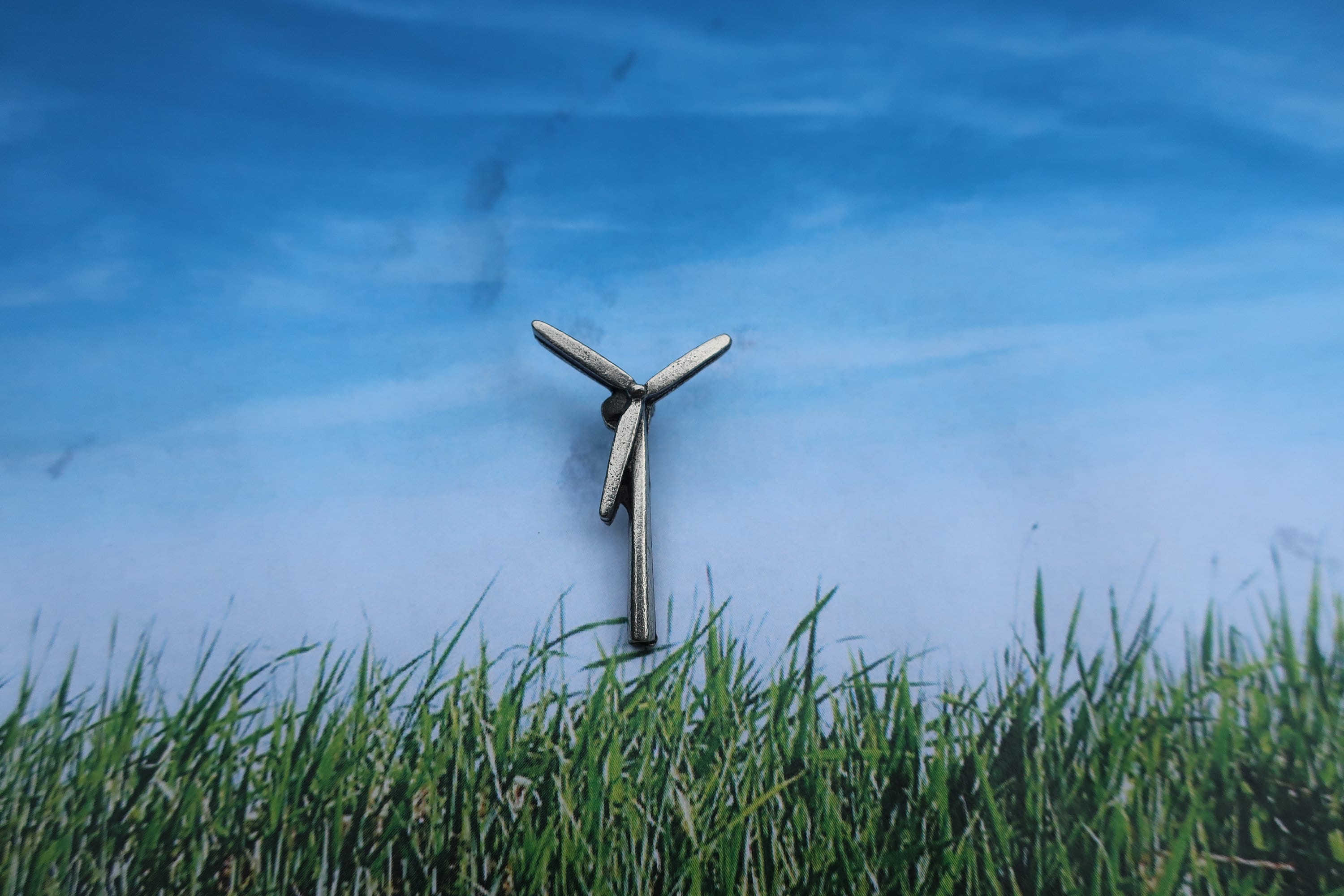 Wind Energy Lapel Pin CC456 Wind Energy Wind Turbines - Etsy