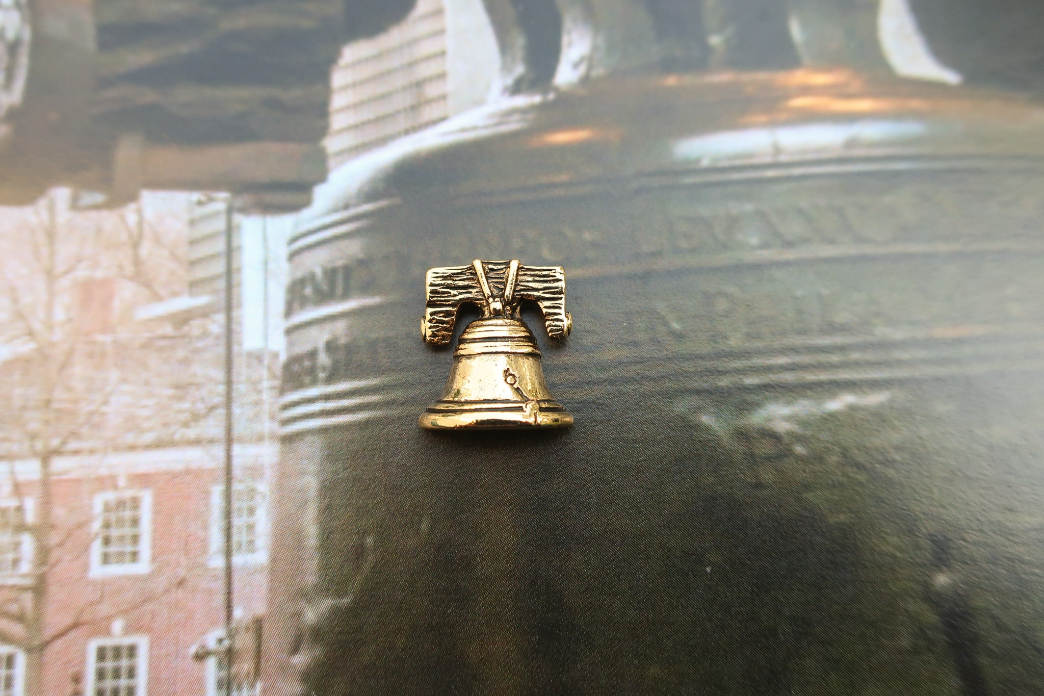 Liberty Bell Words Engraved