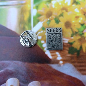 Seed Packet Lapel Pin - CC188- Gardening Gifts and Accessories ...
