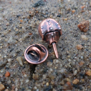 Copper Horseshoe Crab Lapel Pin- CC123C- Ocean, Beach, Sea Side, Marine ...