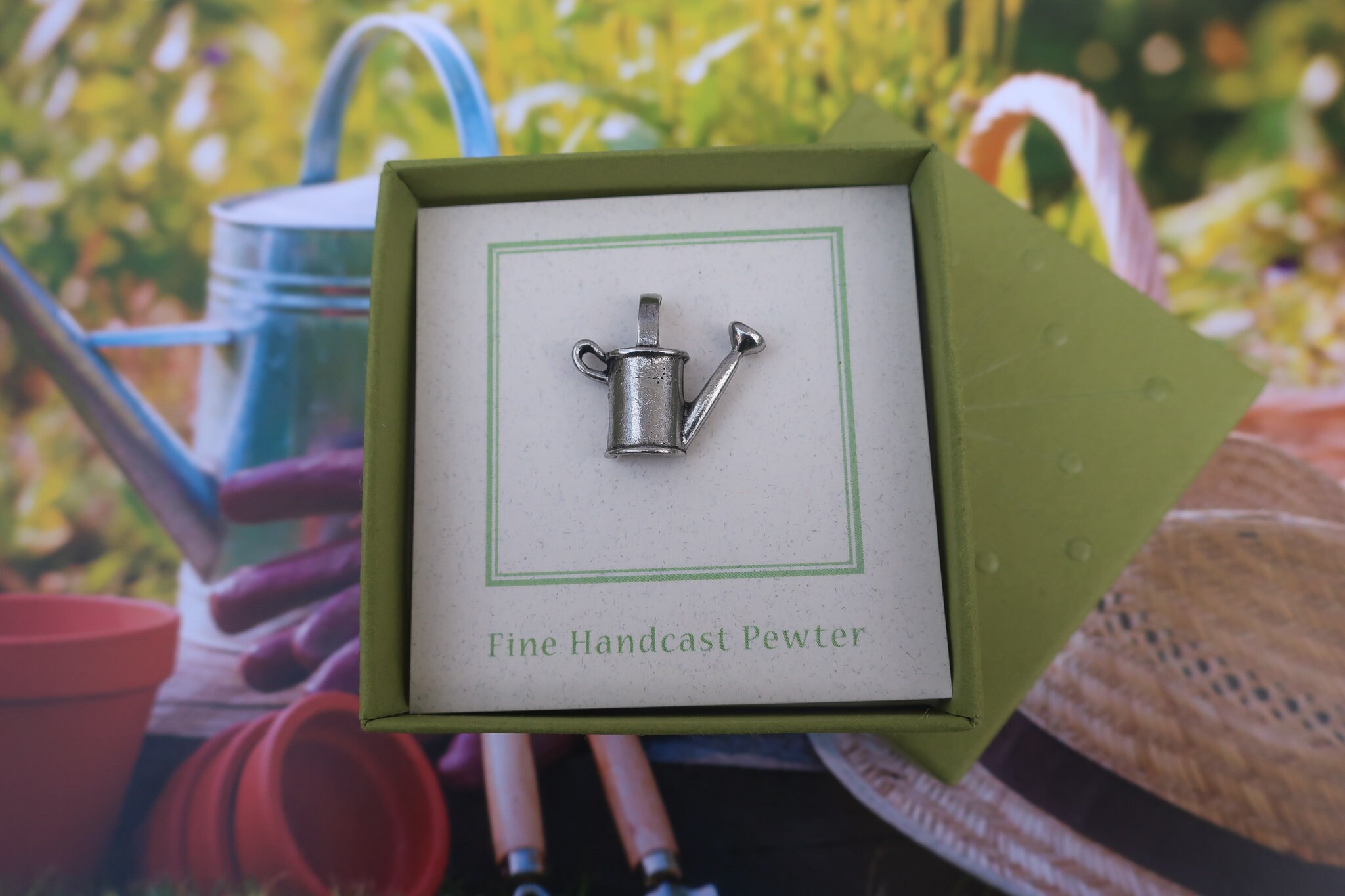 Watering Can Lapel Pin CC161 Watering Can Garden and - Etsy
