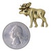 Moose Gold Dipped Pewter Lapel Pin - CC131G- Moose, Elk, Nature ...