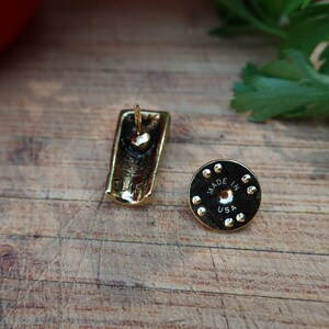 Gold Chef Toque Lapel Pin- CC347G- Chef, Culinary, Cooking, and Sous ...