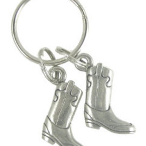Cowboy Boots Keychain- K103 - Etsy