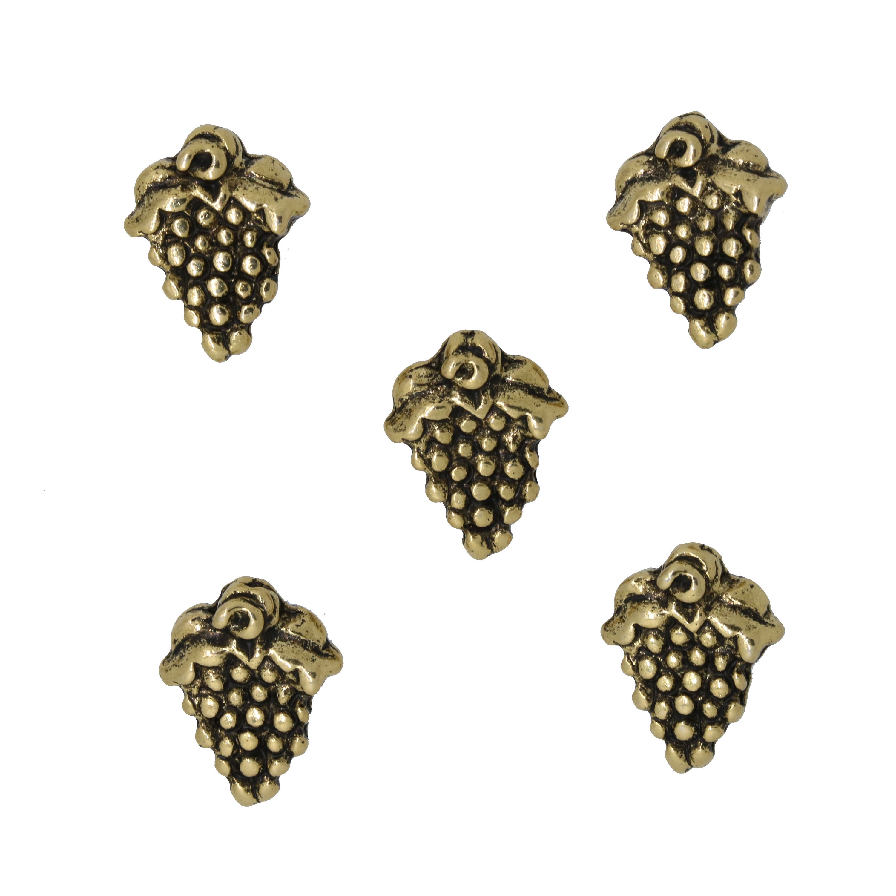 Grape Map Pins Set of 10 Gold or Silver Finish MP111 - Etsy