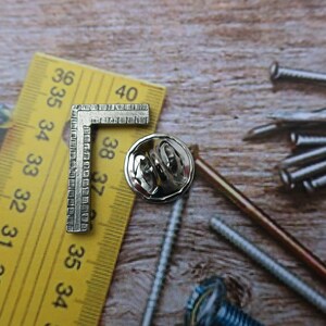 Square Lapel Pin-cc171- Carpenter Tools, Carpenter, Square Tool, Tools ...