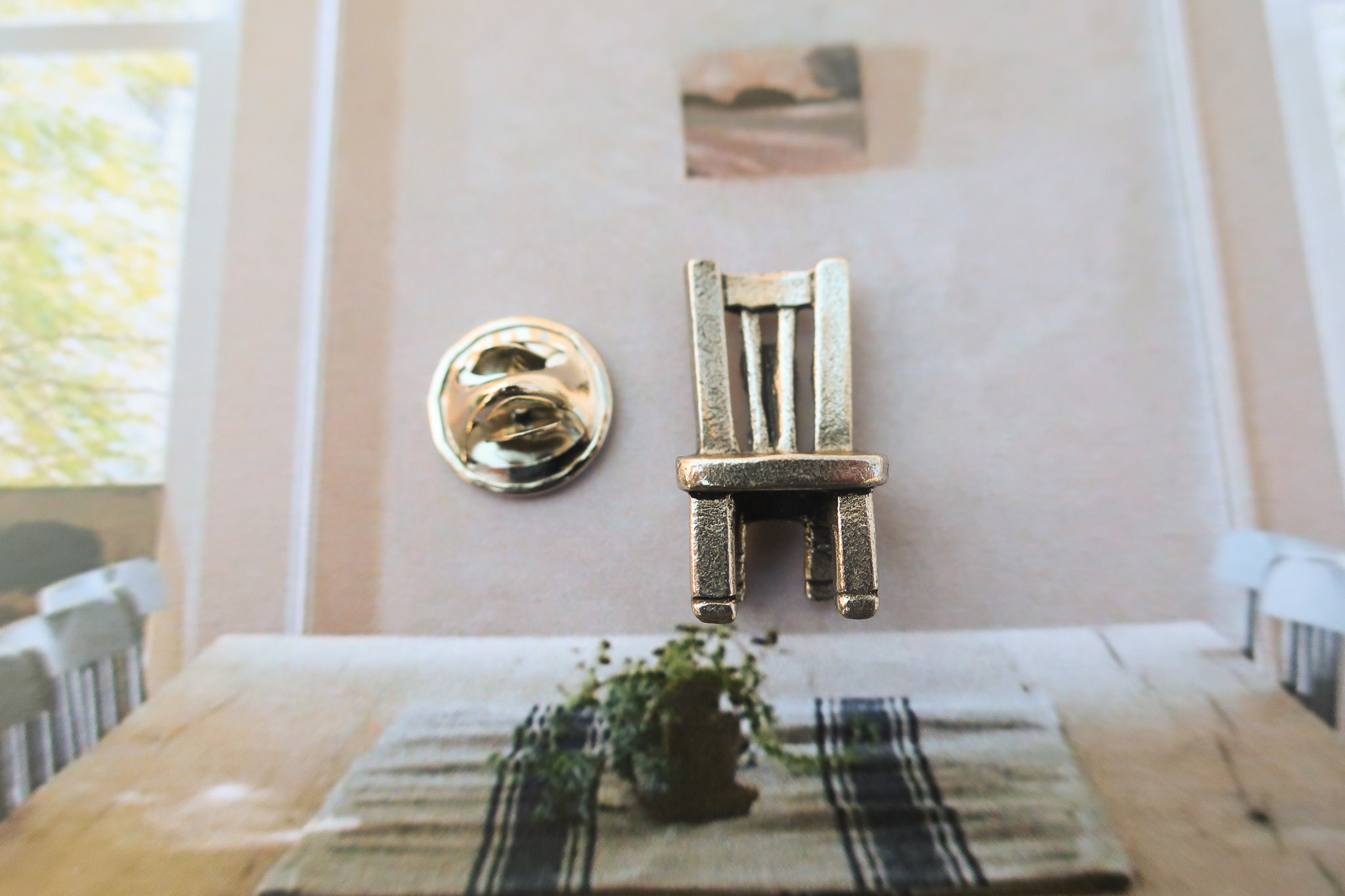 Chair Lapel Pin - CC149- Chair, Furniture, Seats, and Home Pins - Etsy