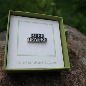 Peer Leader Lapel Pin- CC592- Peer, Employee, Volunteer, and Student ...
