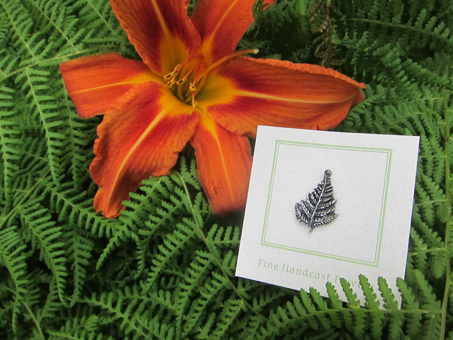 Fern Lapel Pin CC496 Plant and Garden Gifts Pins for - Etsy