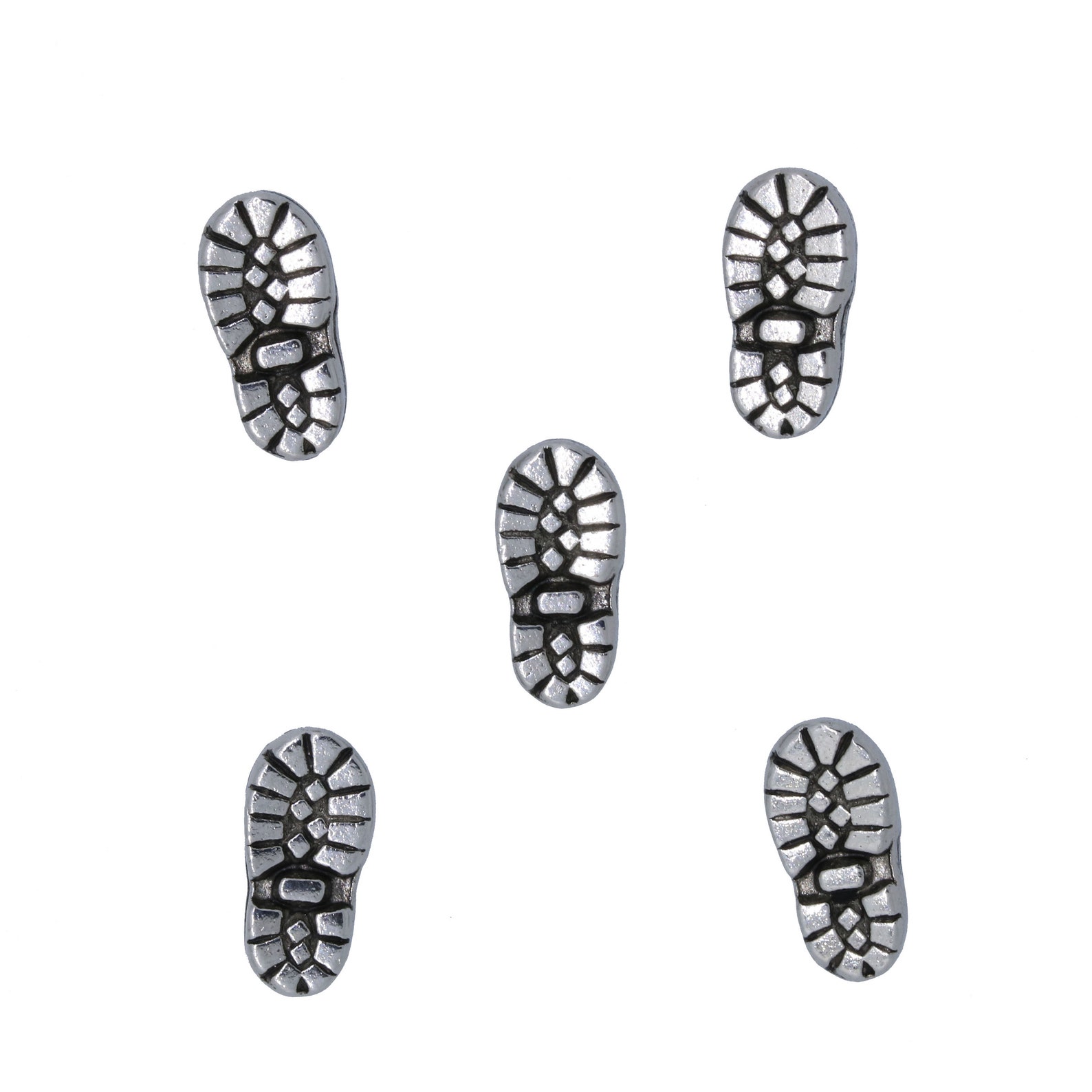 Hiking Boot Map Pins Set of 10 Gold, Copper, or Silver Pinpoint Your ...