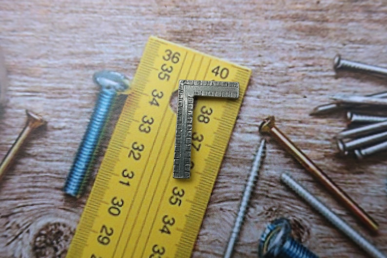 Square Lapel Pin-cc171 Carpenter Tools Carpenter Square | Etsy