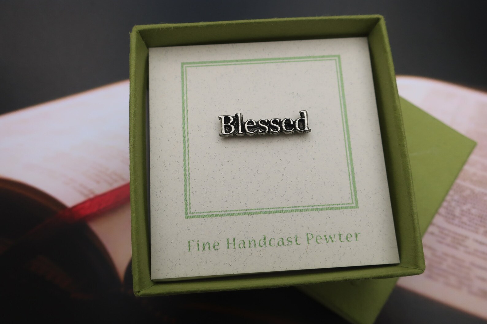 Blessed Lapel Pin CC535 Blessing Receiving a Blessing - Etsy