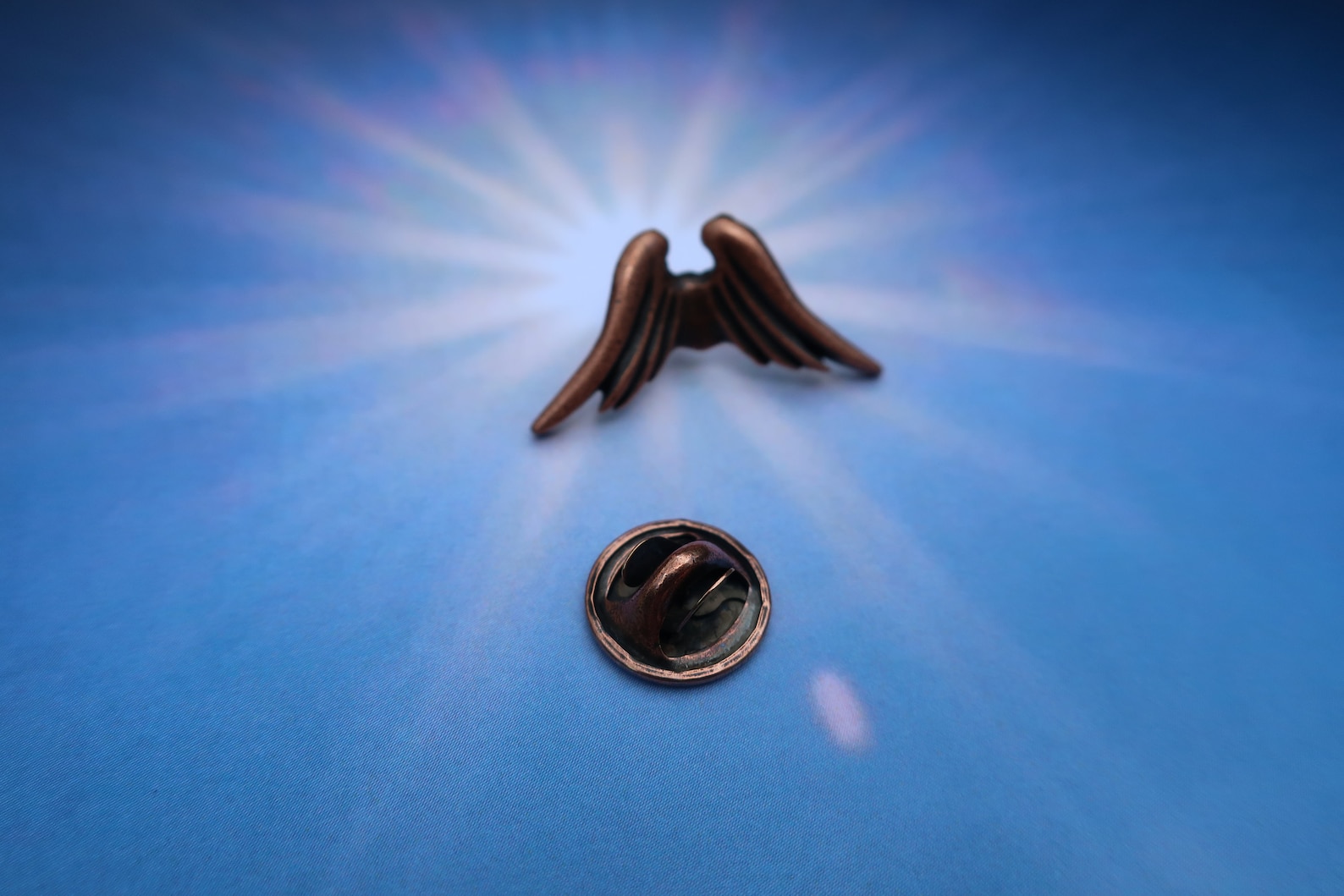 Copper Angel Wings Lapel Pin CC487C Angel Angel Wings | Etsy