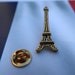 Gold Eiffel Tower Lapel Pin CC425G Eiffel Tower France - Etsy