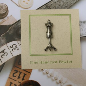 Dress Form Lapel Pin- CC263- Seamstress, Dress Form, and Sewing Pins - Etsy