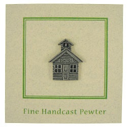 School House Lapel Pin CC515 Teacher Back to School - Etsy