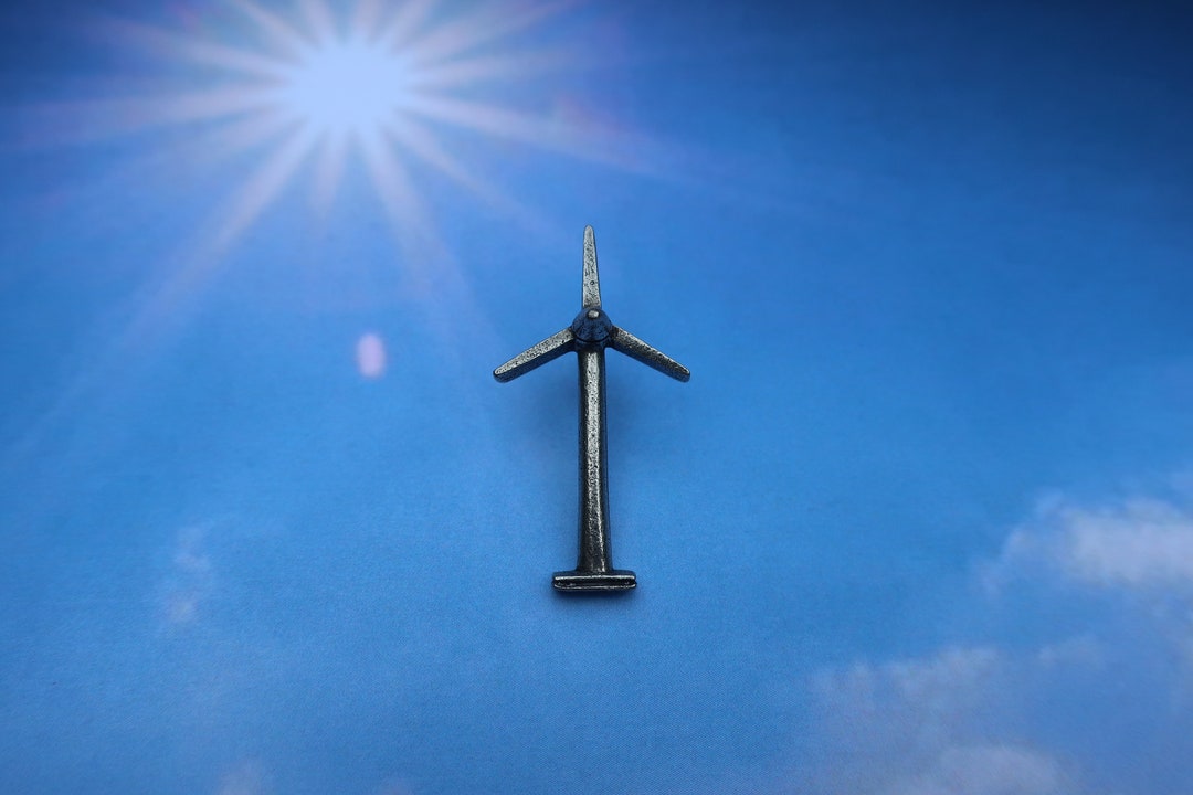 Wind Turbine Lapel Pin - CC387- Clean Energy, Solar Energy, Wind Energy ...