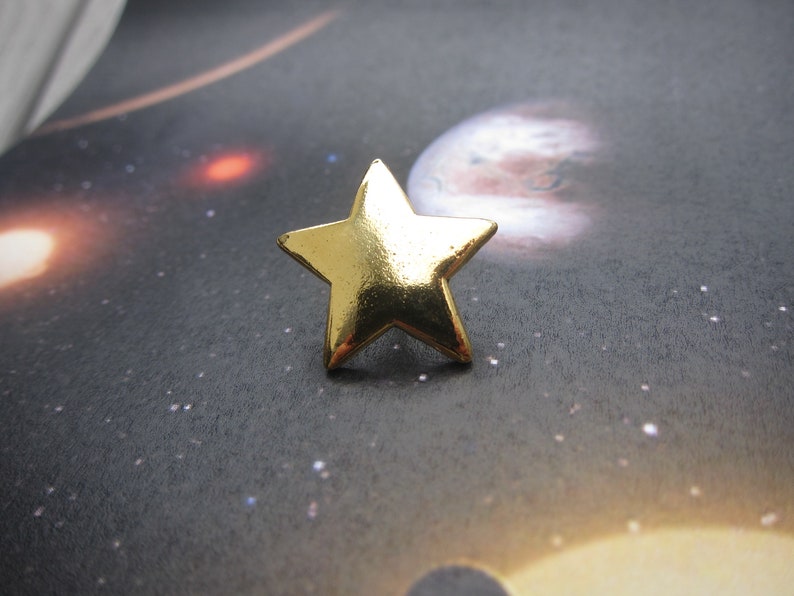Gold Star Lapel Pin- CC173G- Star, Achievement and Recognition Pins - Etsy