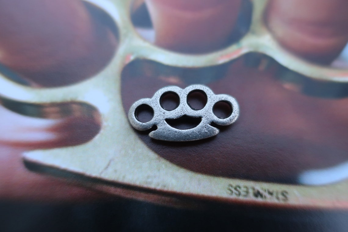 Brass Knuckles Lapel Pin CC525 Knuckles Knucks | Etsy