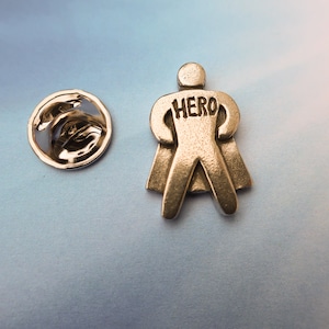 Superhero Lapel Pin- CC669- Not All Heroes Wear Capes! Hero, Super ...