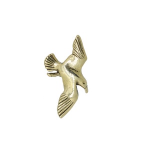 Seagull Gold Dipped Pewter Lapel Pin- CC119G- Seagull, Beach, Seaside ...