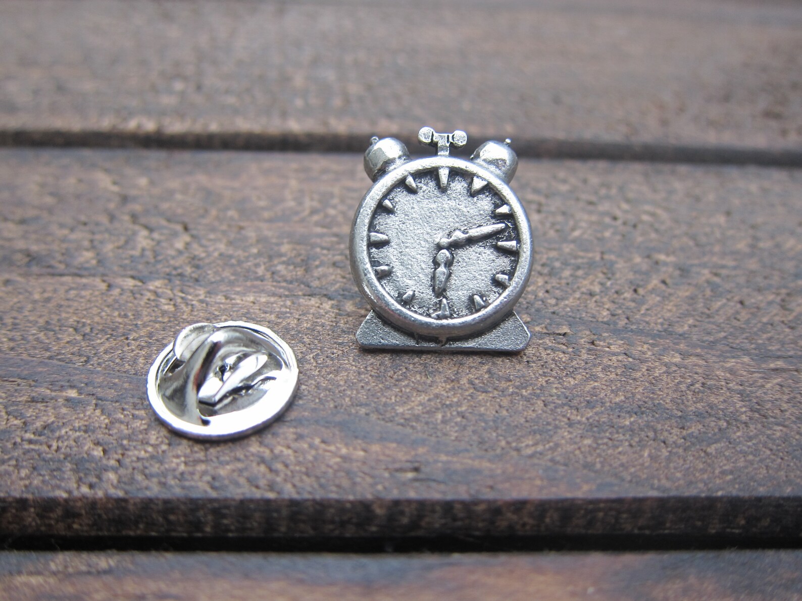 Alarm Clock Lapel Pin - CC304- Alarm Clocks, Clocks, Time, and Morning ...