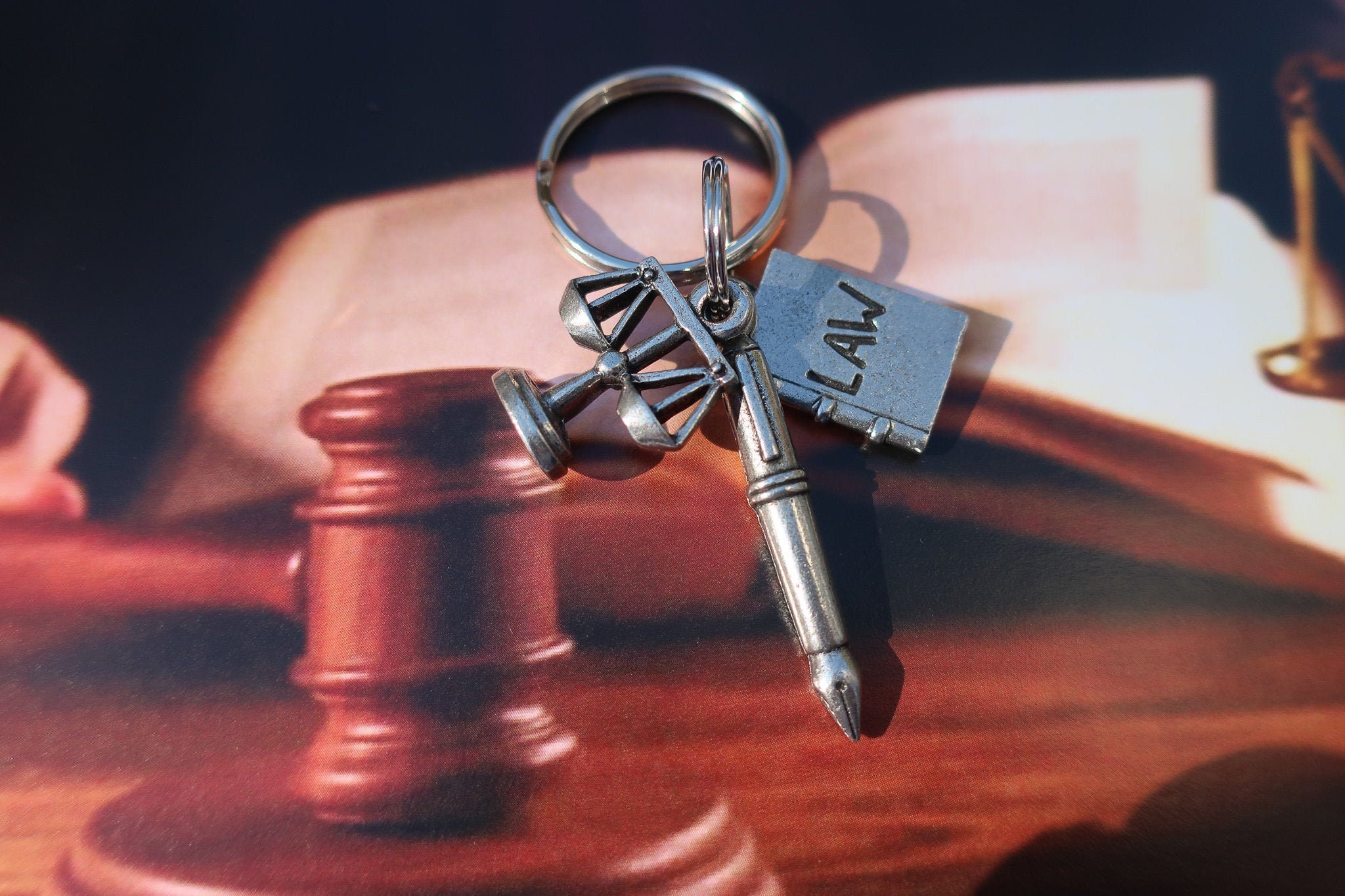 Lawyer Keychain K156 Law School Law Graduate and Lawyer - Etsy