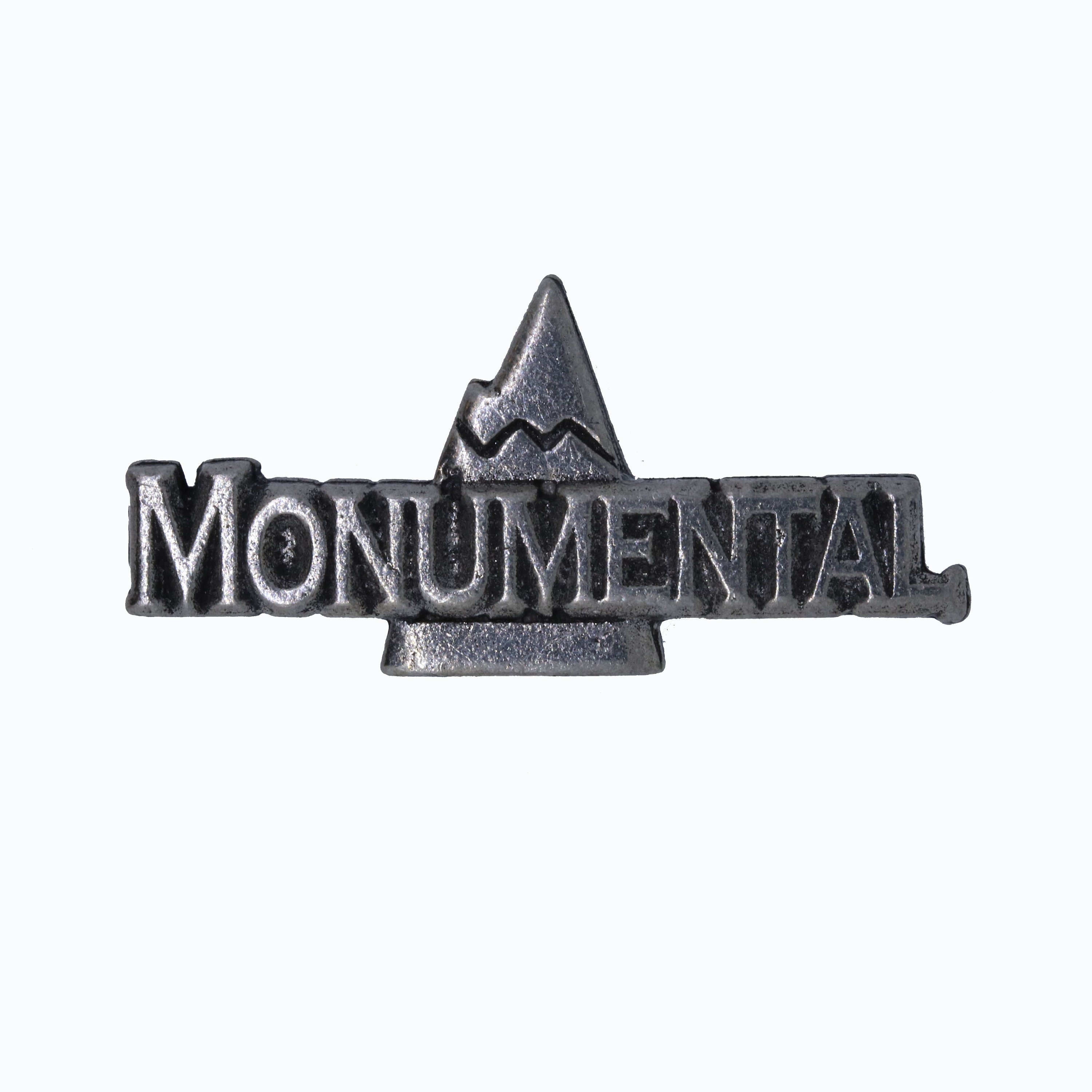 Monumental Mountain Lapel Pin- CC687- Mountain, Summit, Climbing ...