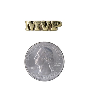 MVP Gold Dipped Pewter Lapel Pin- Cc423g-most Valuable Player, Awards ...