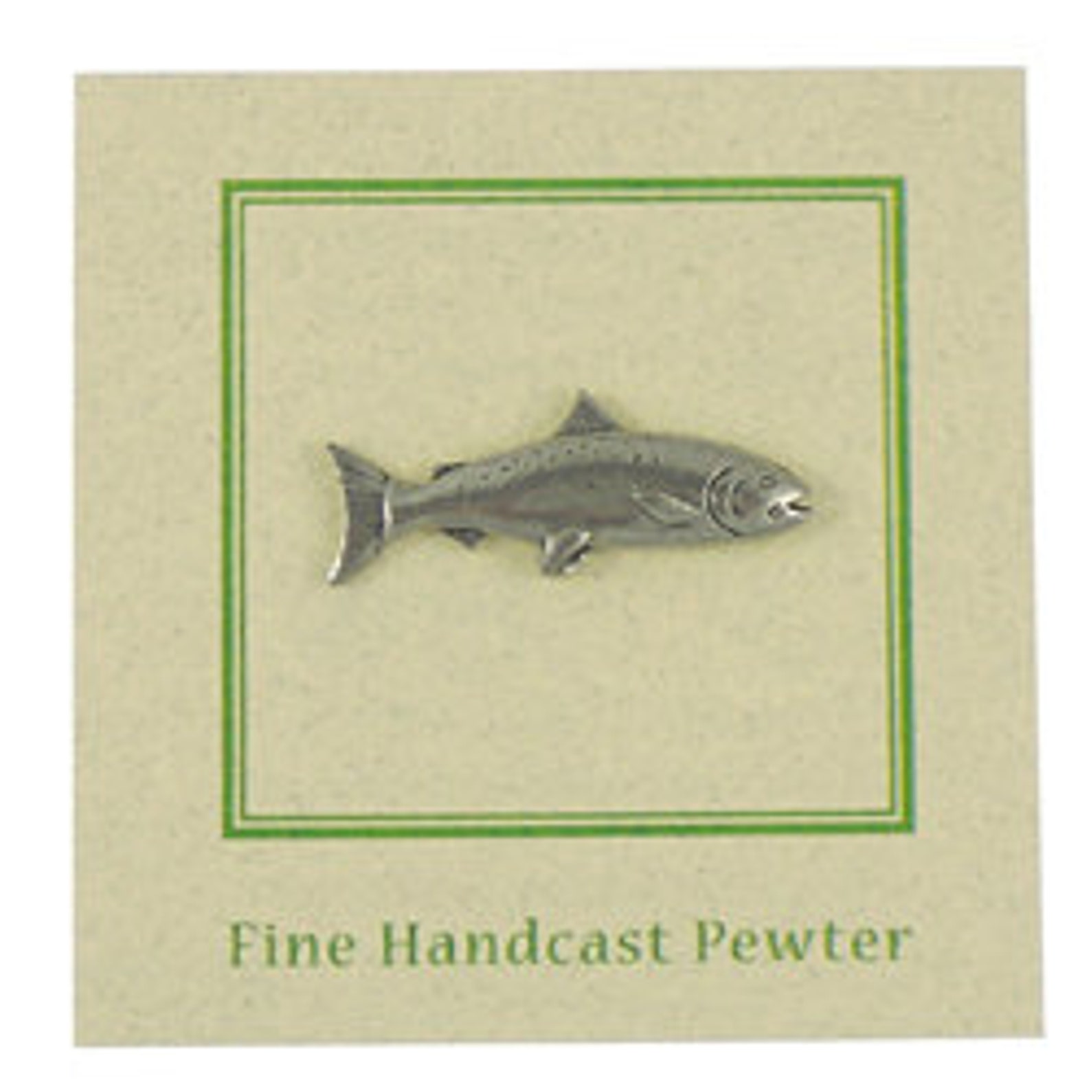Salmon Lapel Pin - CC126- Fish and Fishing Pins and Gifts- Freshwater ...