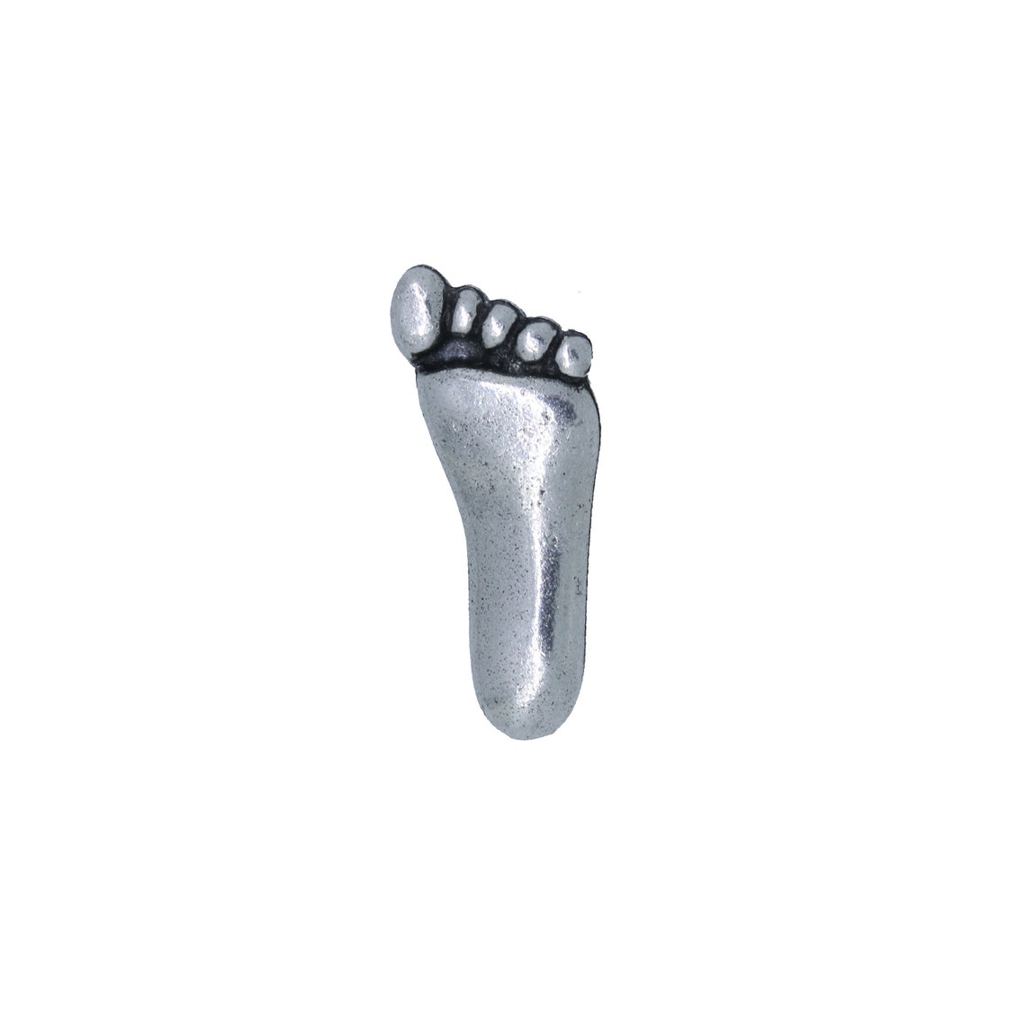 Foot Pewter Lapel Pin CC468 Foot Orthopedic Footprint and - Etsy