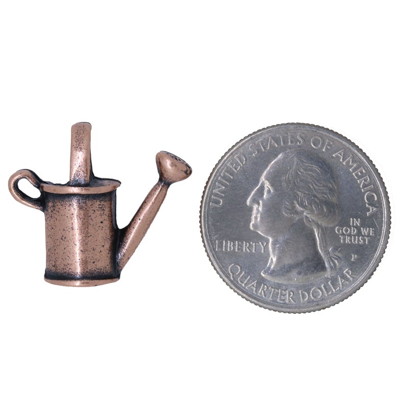 Watering Can Copper Dipped Pewter Lapel Pin CC161C Watering - Etsy