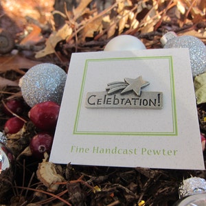 Celebration Lapel Pin- CC616- Celebration, Celebrate, Party Pins - Etsy