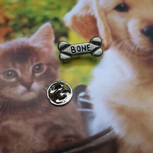 Dogbone Lapel Pin - CC242- Dog Bone, Dog, Pet, Pet Treat, and Dog Lover ...