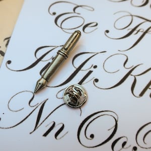 Pen Lapel Pin - CC322- Literacy and Writing Pins - Etsy