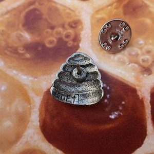 Beehive Pewter Lapel Pin- CC448- Bees, Pollinators, Save the Bees, and ...
