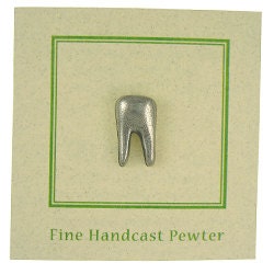 Tooth Lapel Pin CC385 Teeth Pins for Dentists and Dental | Etsy