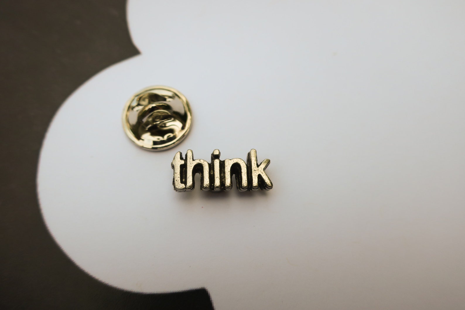 Think Lapel Pin- CC394- Employee and Student Recognition Pins - Etsy
