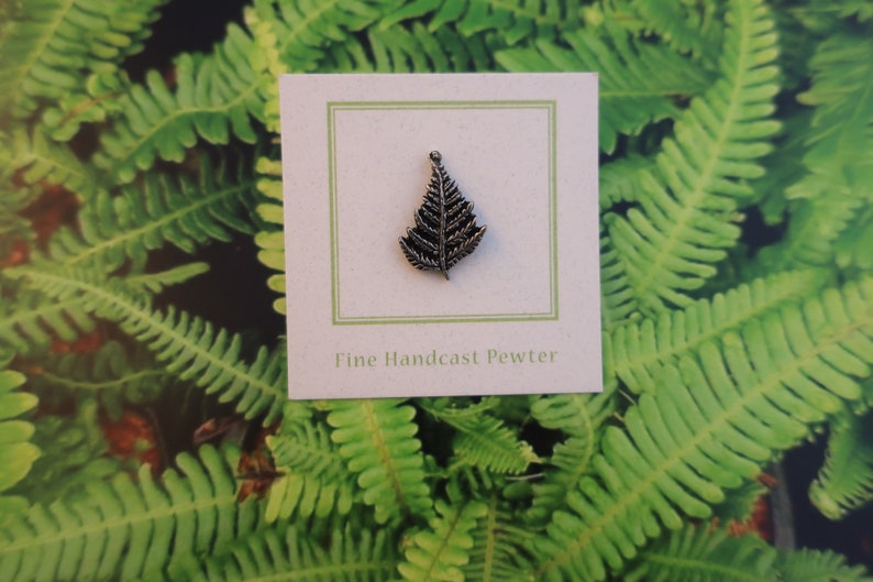 Fern Lapel Pin CC496 Plant and Garden Gifts Pins for | Etsy
