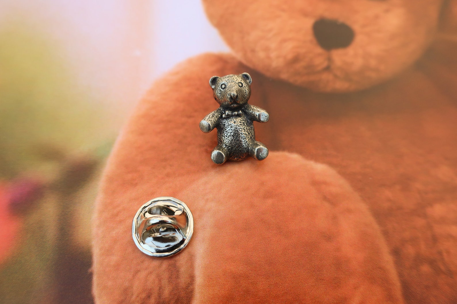 Teddy Bear Lapel Pin CC104 Teddy Bear Teddy Stuffed | Etsy
