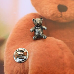 Teddy Bear Lapel Pin - CC104- Teddy Bear, Teddy, Stuffed Animals, and ...