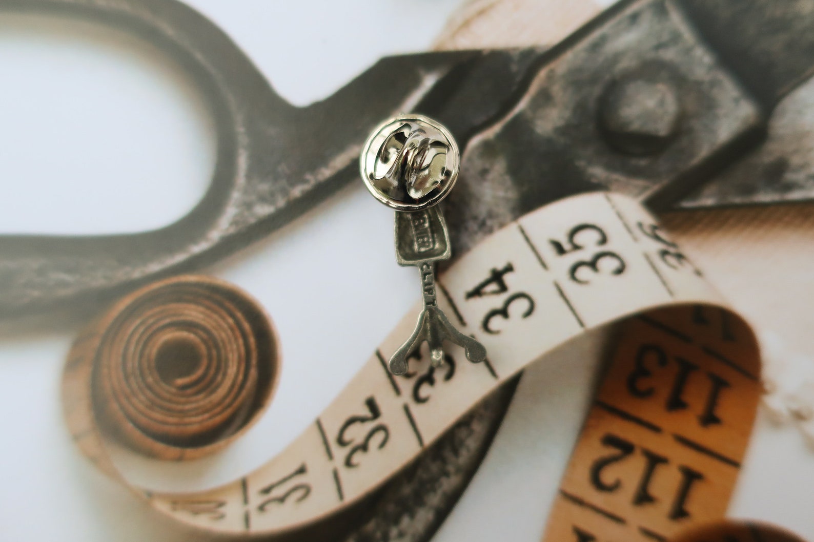 Dress Form Lapel Pin CC263 Seamstress Dress Form and - Etsy